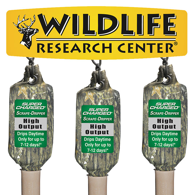 Wildlife Research Center Releases the Super Charged Scrape-Dripper
