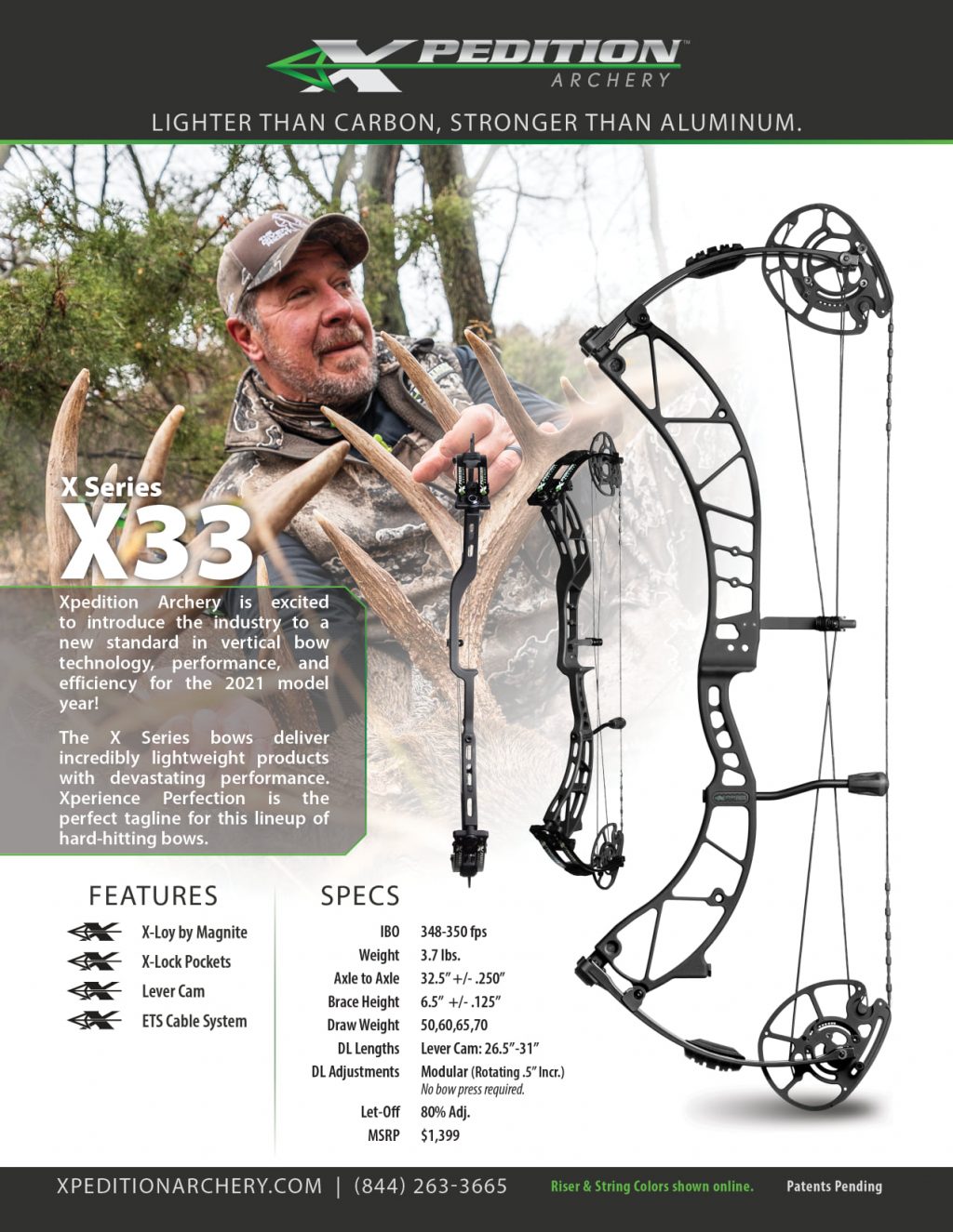 Xpedition Archery 2021 X37, X30 & X33 - New 2021 Xpeiditon Bows