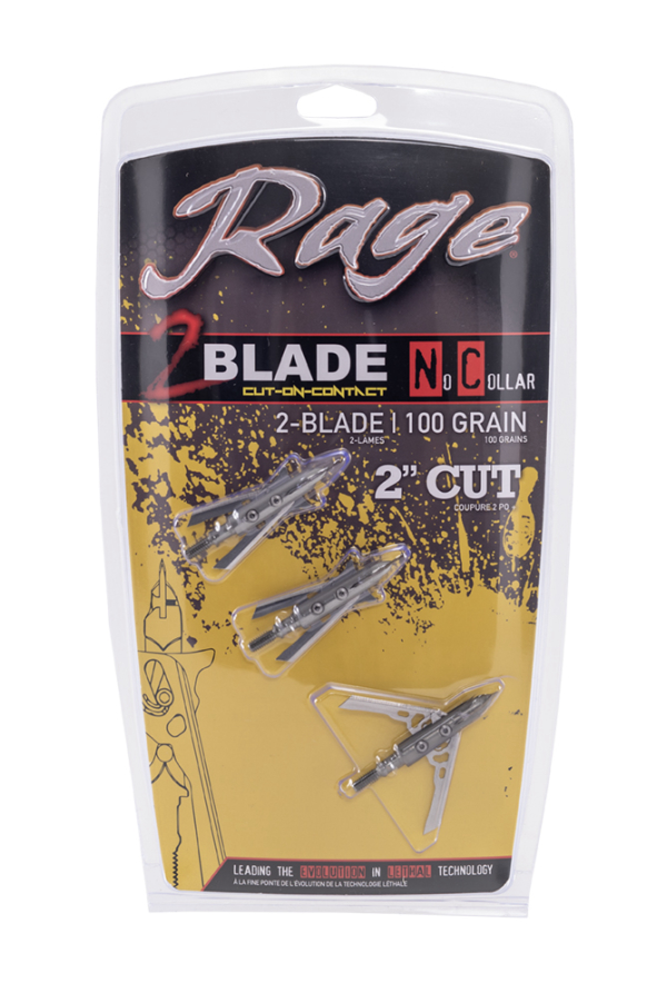 Rage Broadheads Significantly Improve Blade Sharpness