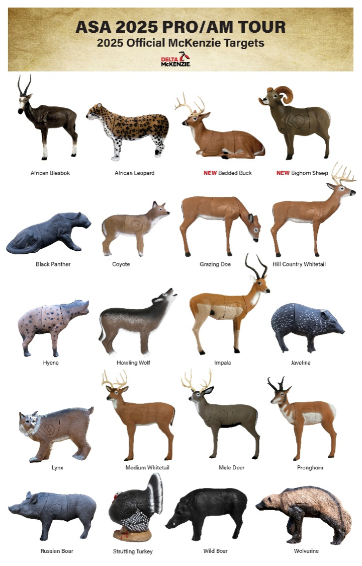 Delta Mckenzie New release of 2025 ASA Target line!